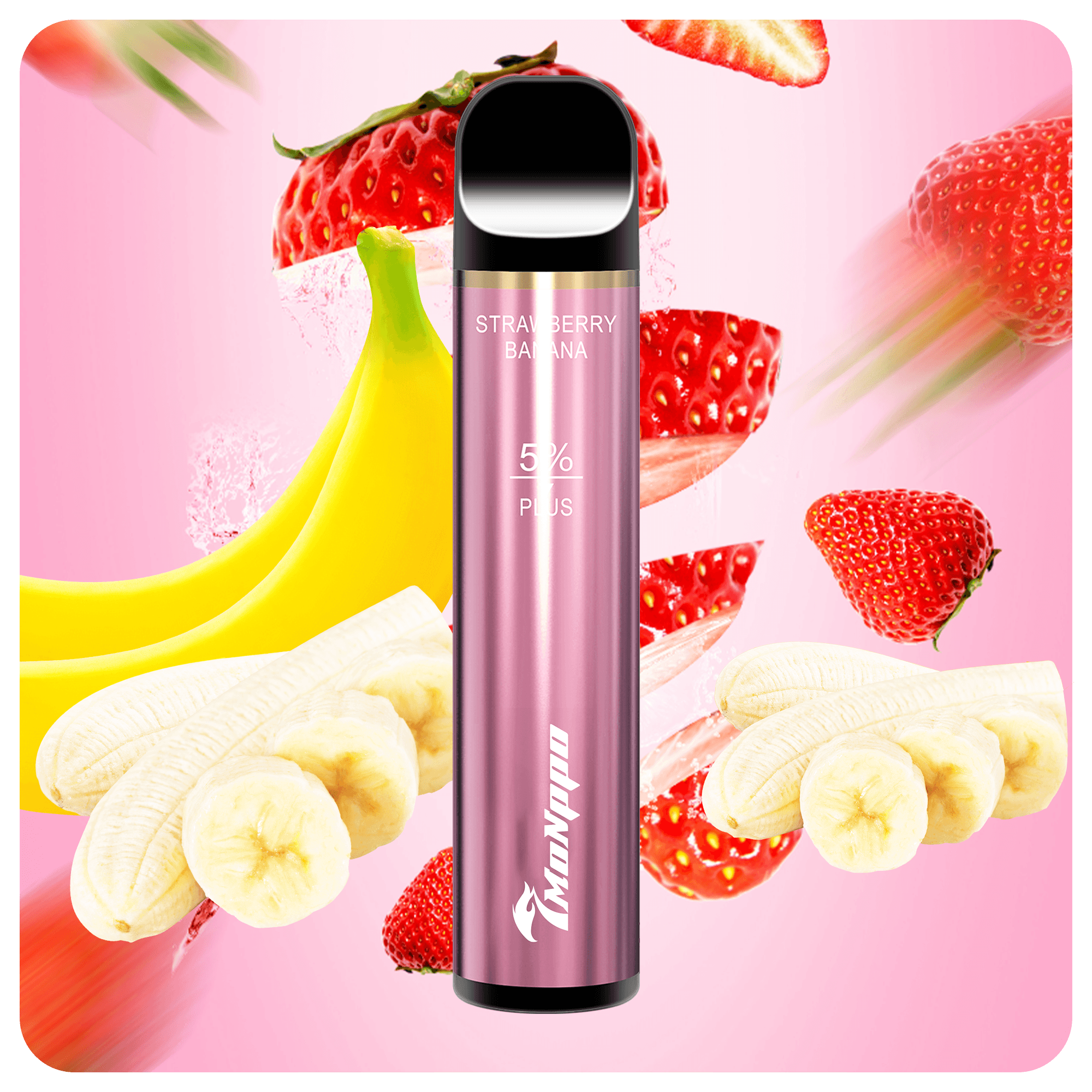 Strawberry Banana Disposable Vape | 7Monppo Bar PLUS